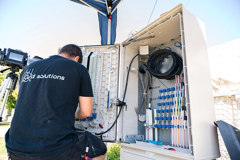 Montage in der NE3 - Noack Gridsolutions